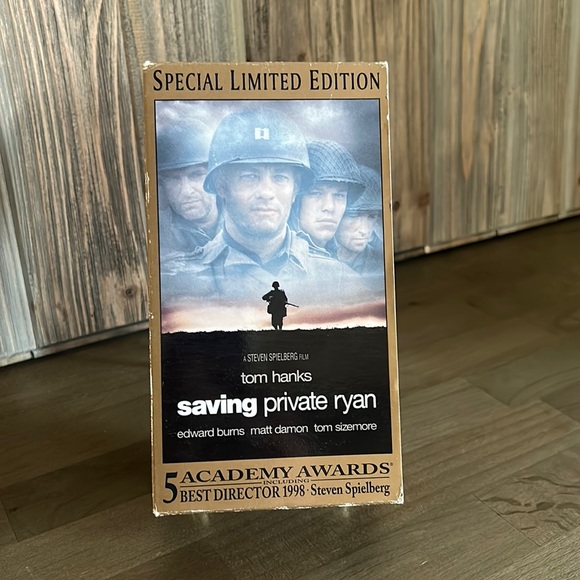 Dreamworks | Media | Vhs Movie Saving Private Ryan Special Limited ...
